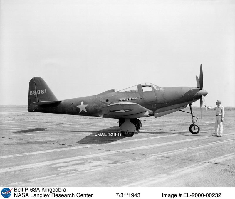 Bell P-63A Kingcobra - NASA